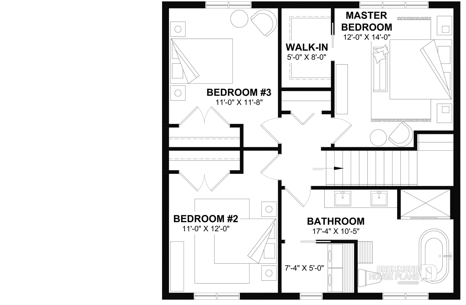 Economic Contemporary two storey House Plan – Drummond House Plans Blog